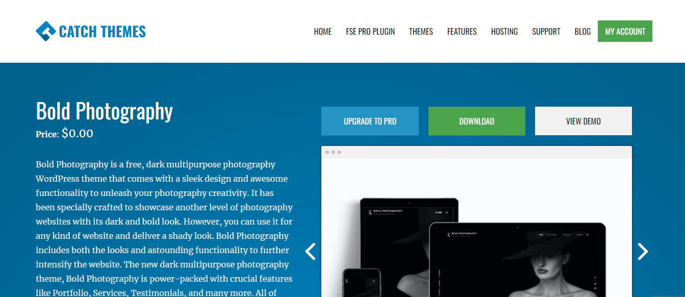 5 Best FREE Dark Themes for WordPress - GroundWP