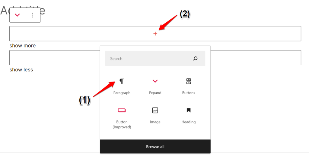 How To Show And Hide Text In WordPress Posts Pages GroundWP