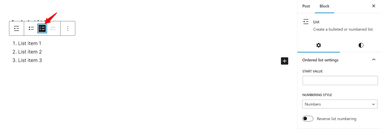 How To Add Bullet Points And Numbered Lists In Wordpress Groundwp