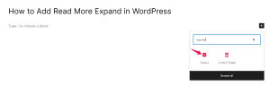 How to Add Read More Expand in WordPress - GroundWP