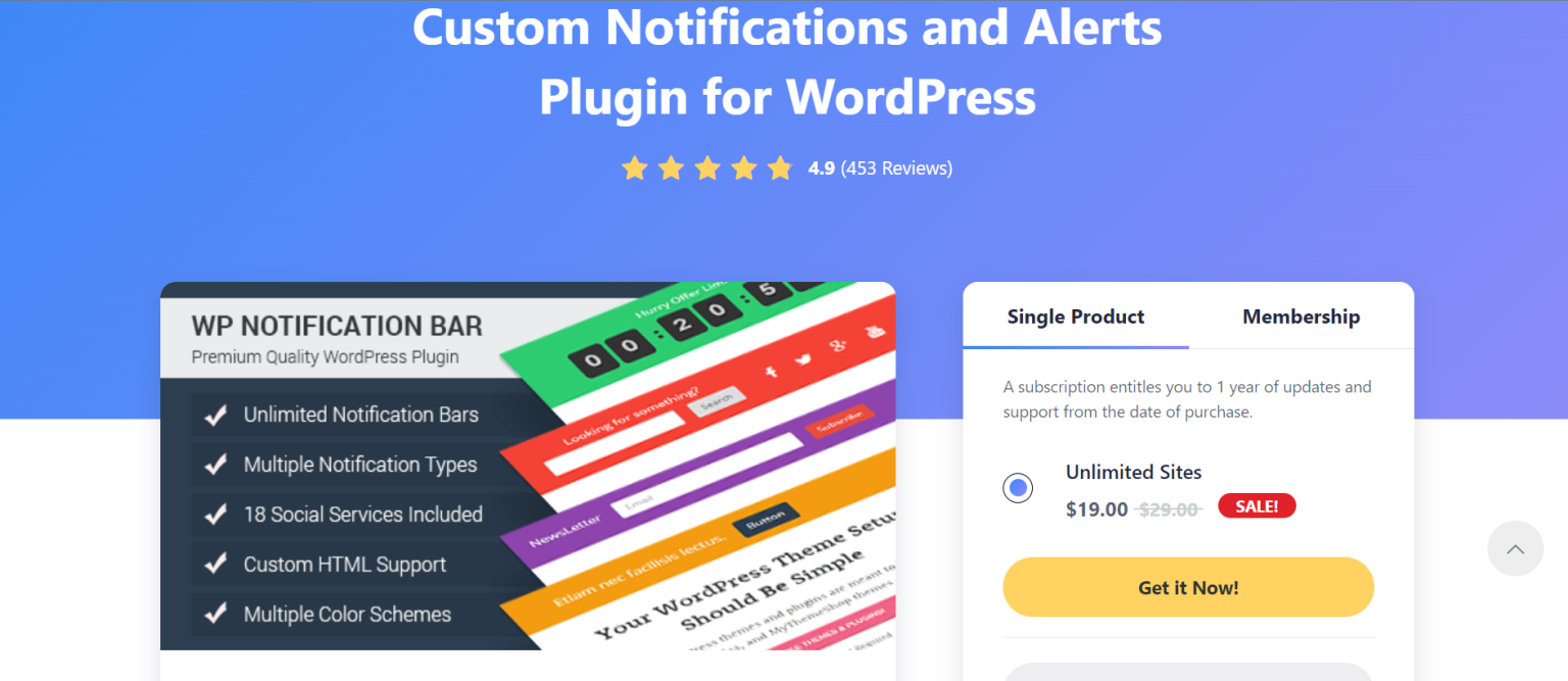 10+ Best WordPress Top Bar Notification Plugins (2025)