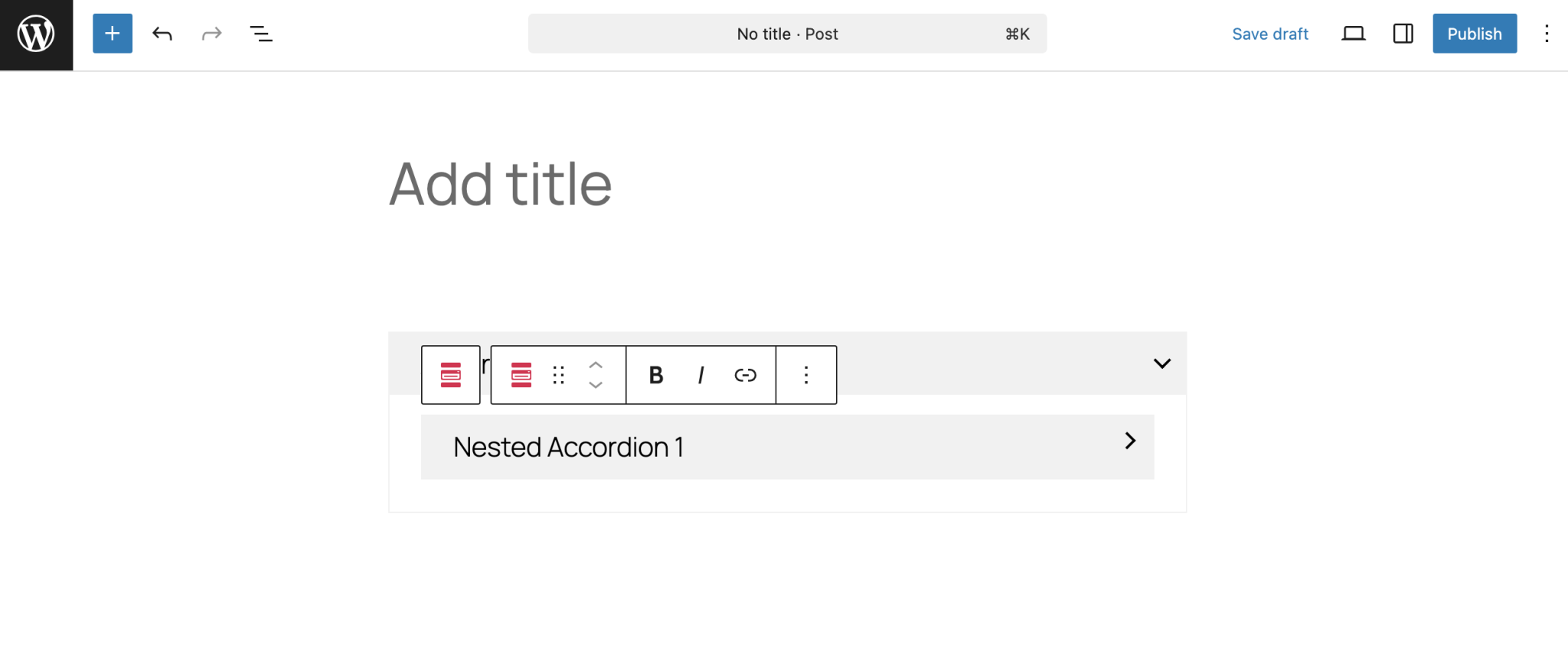 How To Create A Nested Accordion In Wordpress Step By Step Groundwp 7846